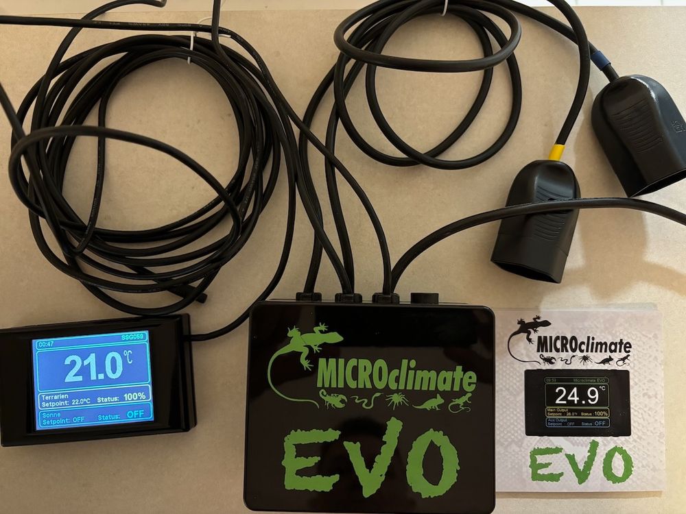 EVO Microclimate Thermostat mit Zeitschaltuhr für Terrarien (Gebraucht ...