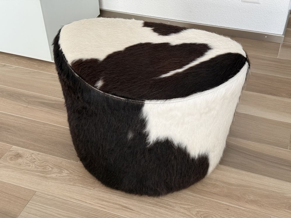 Hocker Kuhfell Ikea