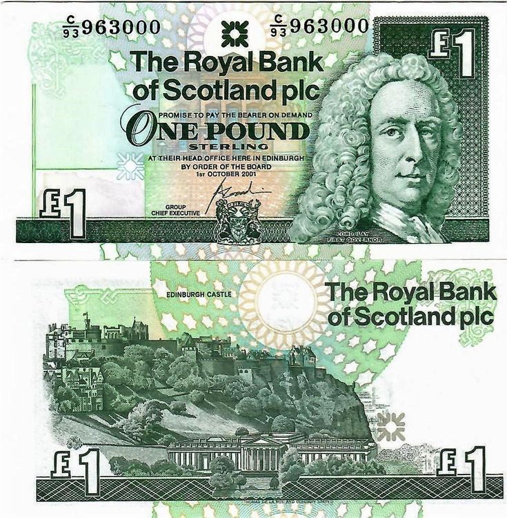 ECOSSE 1 POUND 2001 ROYAL BANK (UNC) (Neuf (Voir description)) à ...