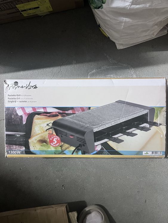 Raclette-Grill Prima Vista, neuwertig, für gemütliche Abende (Gebraucht ...