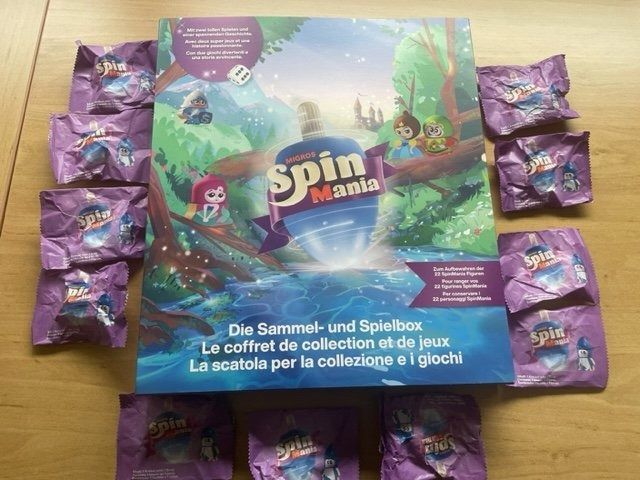 MIGROS SPIN MANIA COFFRET COLLECTION ET 11 SACHETS NEUF | Kaufen auf ...