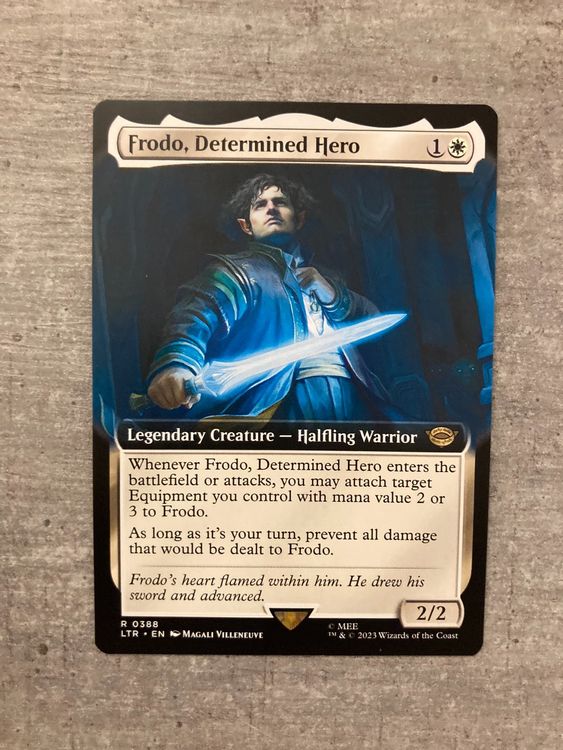 Extended Art Frodo, Determined Hero The Lord of the Rings NM | Kaufen ...