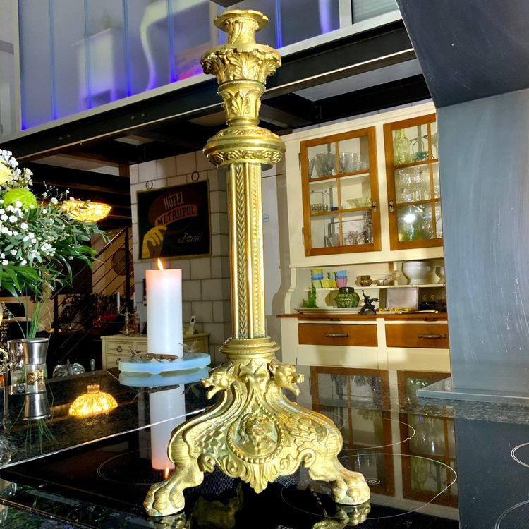 JUGENDSTIL XL KERZENLEUCHTER BRONZE,1900 (Gebraucht) in Biglen für CHF 66 – mit Lieferung auf ...