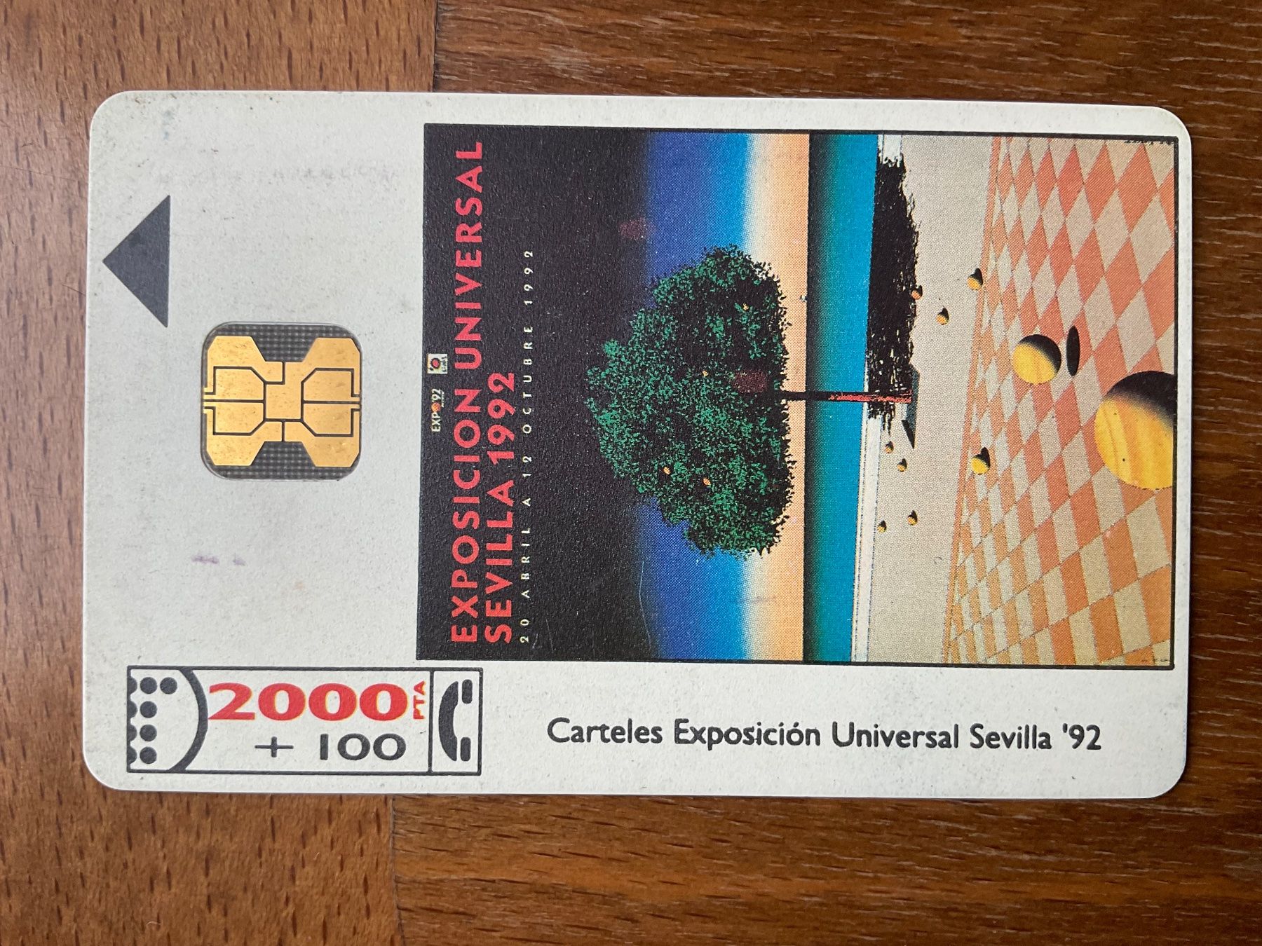 Telefonkarte Spanien CP-003, G. Billout, Sevilla ‘92 (Gebraucht) in Zürich für CHF 3 – mit ...