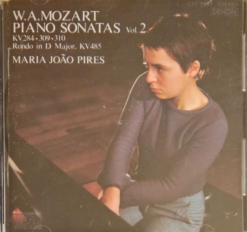 W.A. Mozart - Maria João Pires – Piano Sonatas Vol. 2 | Kaufen auf Ricardo