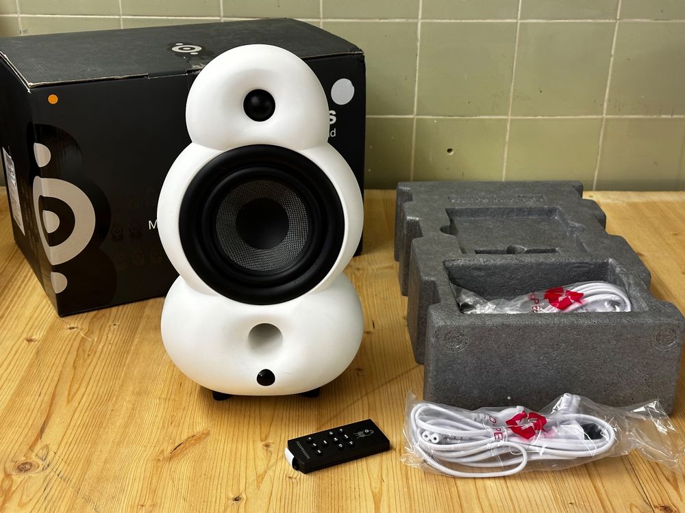Scandyna Bluethooth MK2 MKII Podspeakers B&W Weiss satin (Neu (gemäss ...