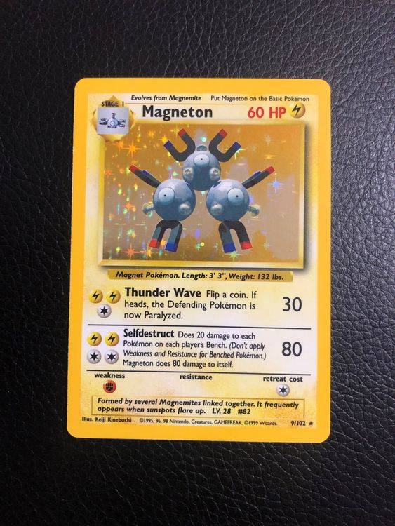 Base Set Magneton Holo 9/102 NM Ab 1 (Gebraucht) in Paradiso für CHF 25 ...
