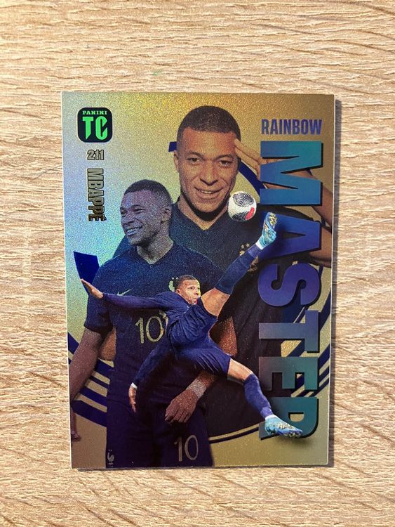 Panini Top Class 2022 Card Kylian Mbappe Rainbow Master (Neu (gemäss ...