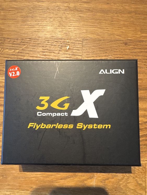 Align 3GX Flybarless System, Top Zustand, wie neu! (Neu und ...
