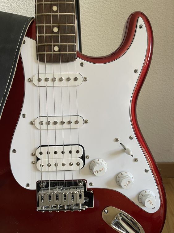 Fender Stratocaster Standard HSS Candy Cola Red - neuwertig (Gebraucht ...