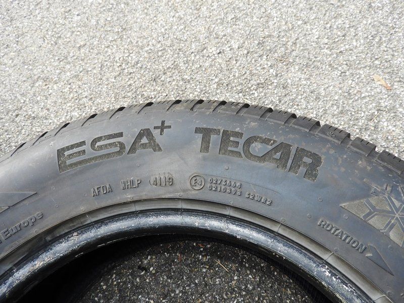 ca 7,5mm / DOT4119 *215-70 R16* ESA TECAR WINTER M+S Flocke | Kaufen ...