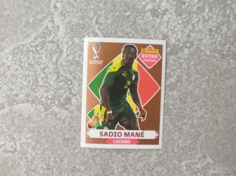 Panini WM 2022 Extra Sticker, Sadio Mané (Bronze) (Neu (gemäss Beschreibung)) in Fehraltorf für ...