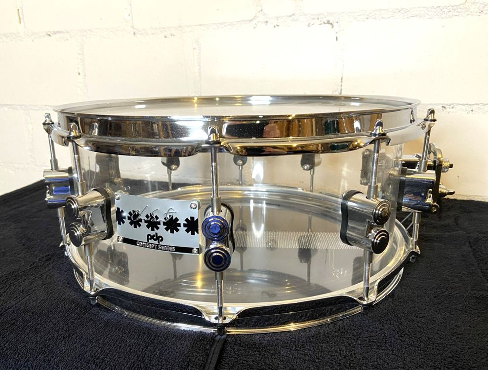 Chad Smith Signature Acryl Snaredrum (Neu (gemäss Beschreibung)) in ...