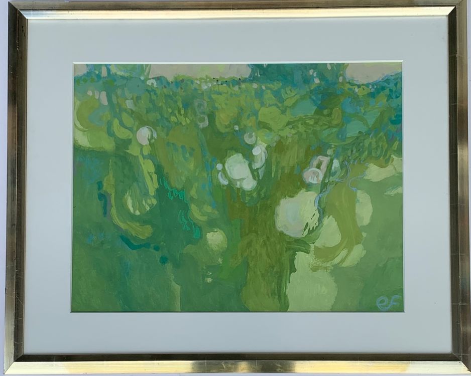 Paul Freiburghaus 1932-2017) Gouache Gemälde (Gebraucht) in Root für CHF 70 – mit Lieferung auf ...