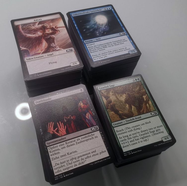 MTG Magic the Gathering Core Set 2021 über 830 Karten 2020 (Neuf (Voir ...