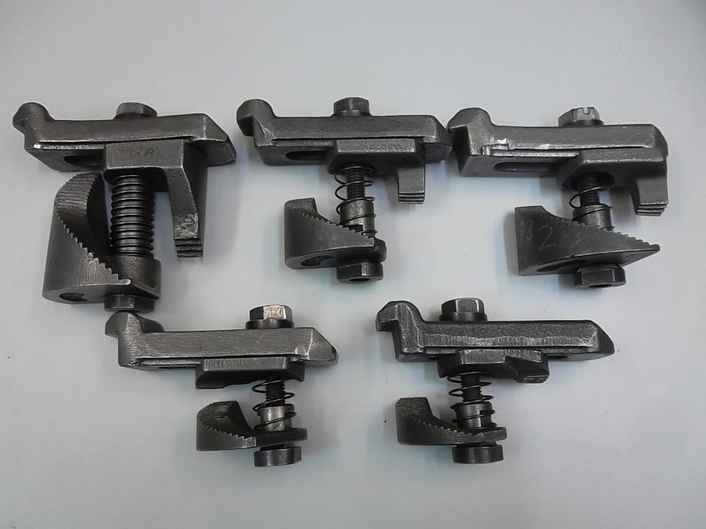 Spannpratze Spannklemme Spannbriden div. 5 Stk. (Gebraucht) in ...