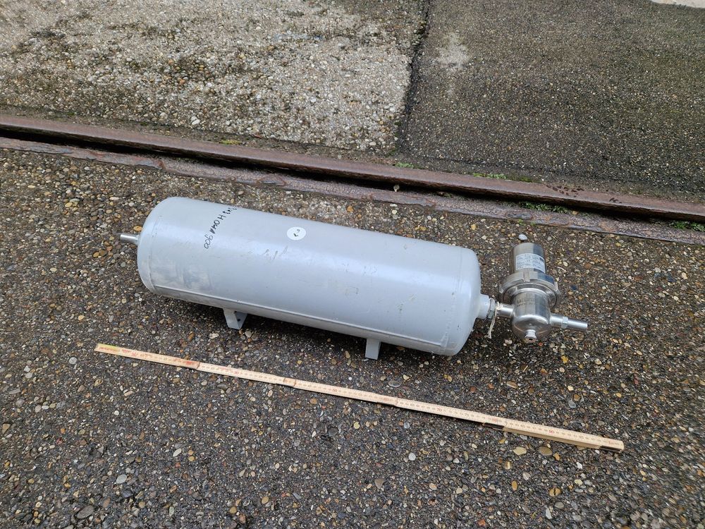Festo Druckluftspeicher Puffertank 20l 16bar mit Ultrafilter (Gebraucht ...
