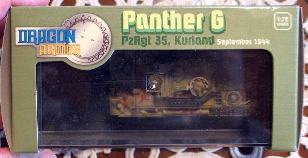 Dragon Armor Panther G PzRgt 35 Kurland Wehrmacht Panzer WW2 (Neu und ...