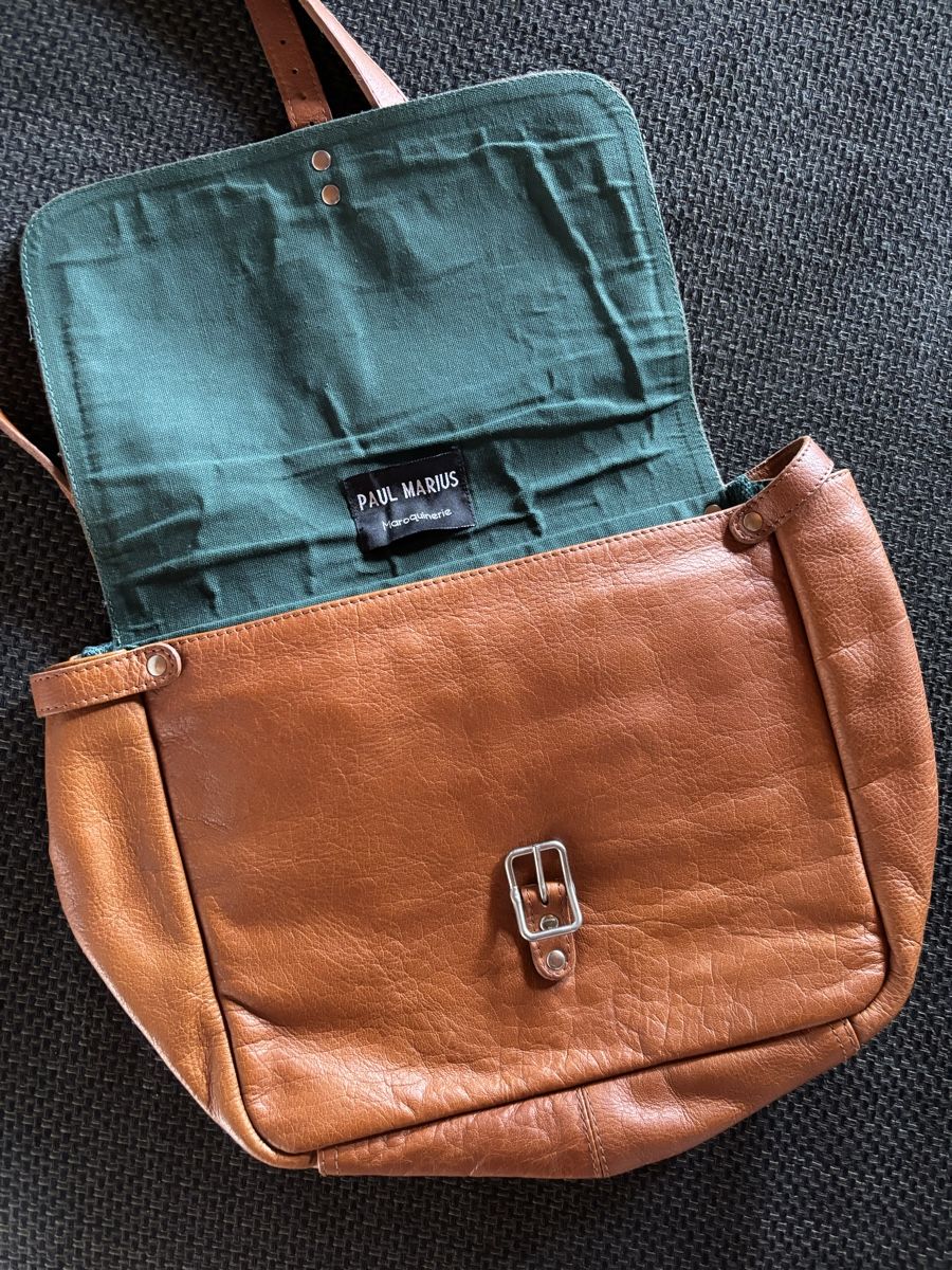 Besace en cuir neuve, Paul Marius, France (Neu und originalverpackt) in ...