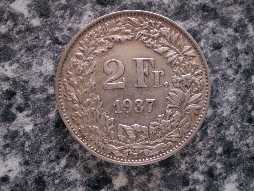 2 Fr.1937 !!! Rar !!! ab 1.- !!! (Gebraucht) in Dierikon für CHF 6 – mit Lieferung auf Ricardo ...