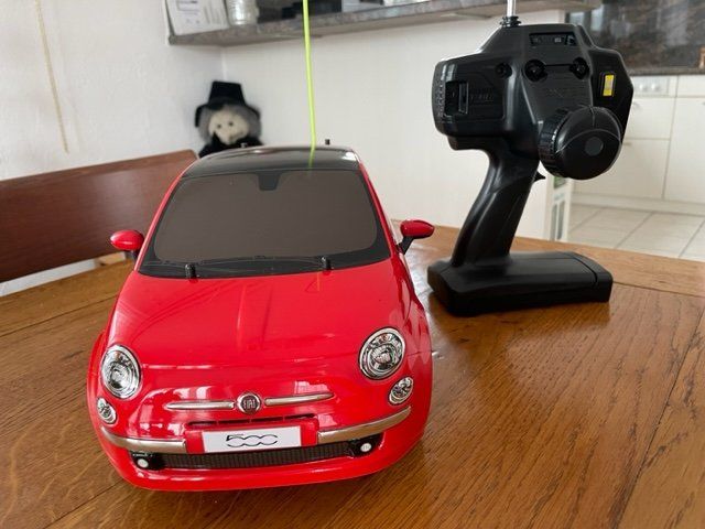 TAMIYA 57787 - XB Fiat 500 - RC RTR Fiat 500 - M03M - 1:10 (Gebraucht ...