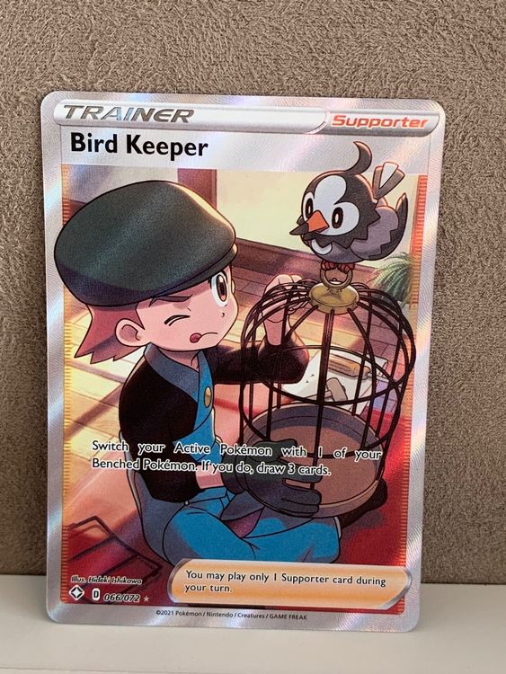 Bird Keeper ENG Shining Fates Pokemon 066/072 (Gebraucht) in für CHF 4 ...