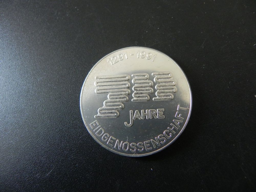 Medaille 700 Jahre Eidgenossenschaft 1291 - 1991 | Kaufen auf Ricardo Medaille 700 Jahre Eidgenossenschaft 1291 - 1991 | Kaufen auf Ricardo
