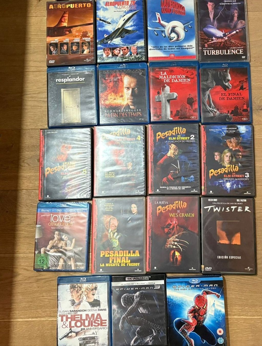 Filmsammlung in verschiedenen Formaten, Español, Deutsch, Fr (Gebraucht ...