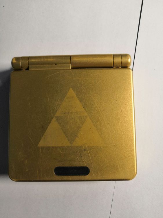 GAMEBOY ADVANCED SP, LEGEND OF ZELDA ORIGINAL EDITION, GOLD | Acheter ...