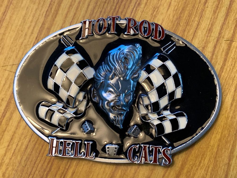 Gurtschnalle Buckle Gürtelschnalle HotRod Rockabilly Hellcat | Kaufen ...