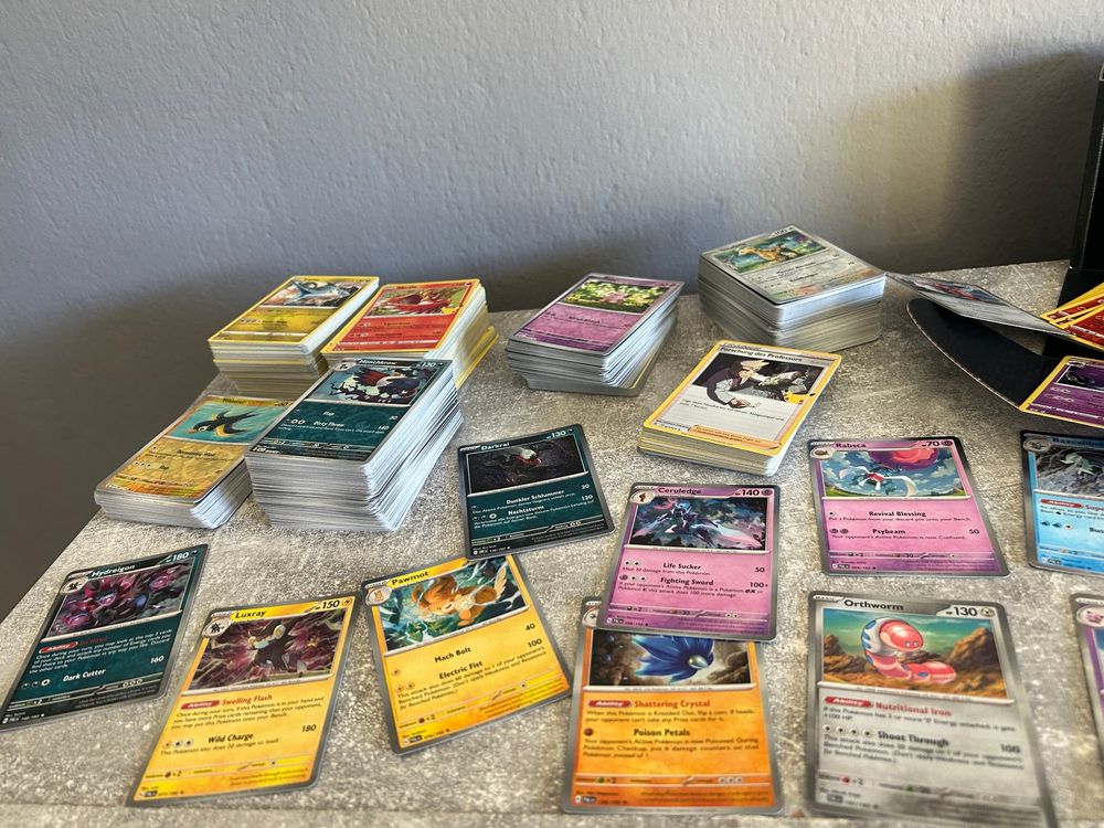 XXL Pokemon Karten Sammlung über 600 Karten EX V - Union | Kaufen auf ...