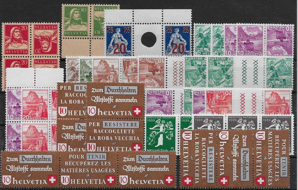 LOT Kehrdruck/Zusammenhängend ** verschied. Ausgaben ab 1.- | Kaufen auf Ricardo