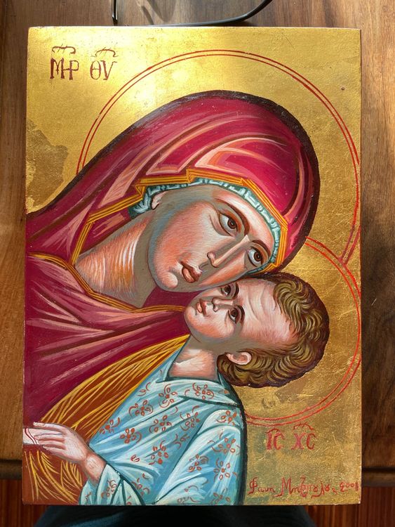 wunderschöne Ikone der Maria mit Kind (Gebraucht) in Winterthur für CHF 30 – mit Lieferung auf ...