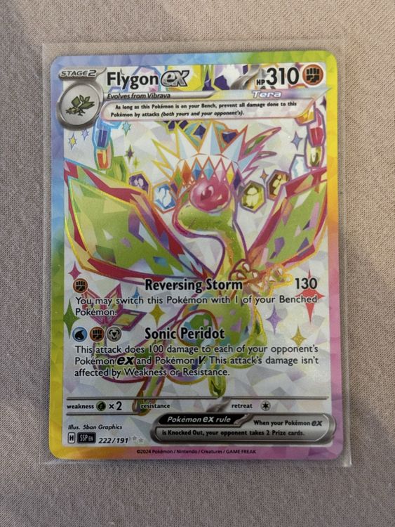 Pokémon Flygon ex - 222/191 Surging Sparks (SV08) | Kaufen auf Ricardo