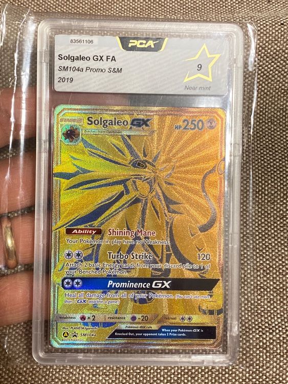 Gold Solgaleo GX PCA 9 (Neu (gemäss Beschreibung)) in Root für CHF 30 ...