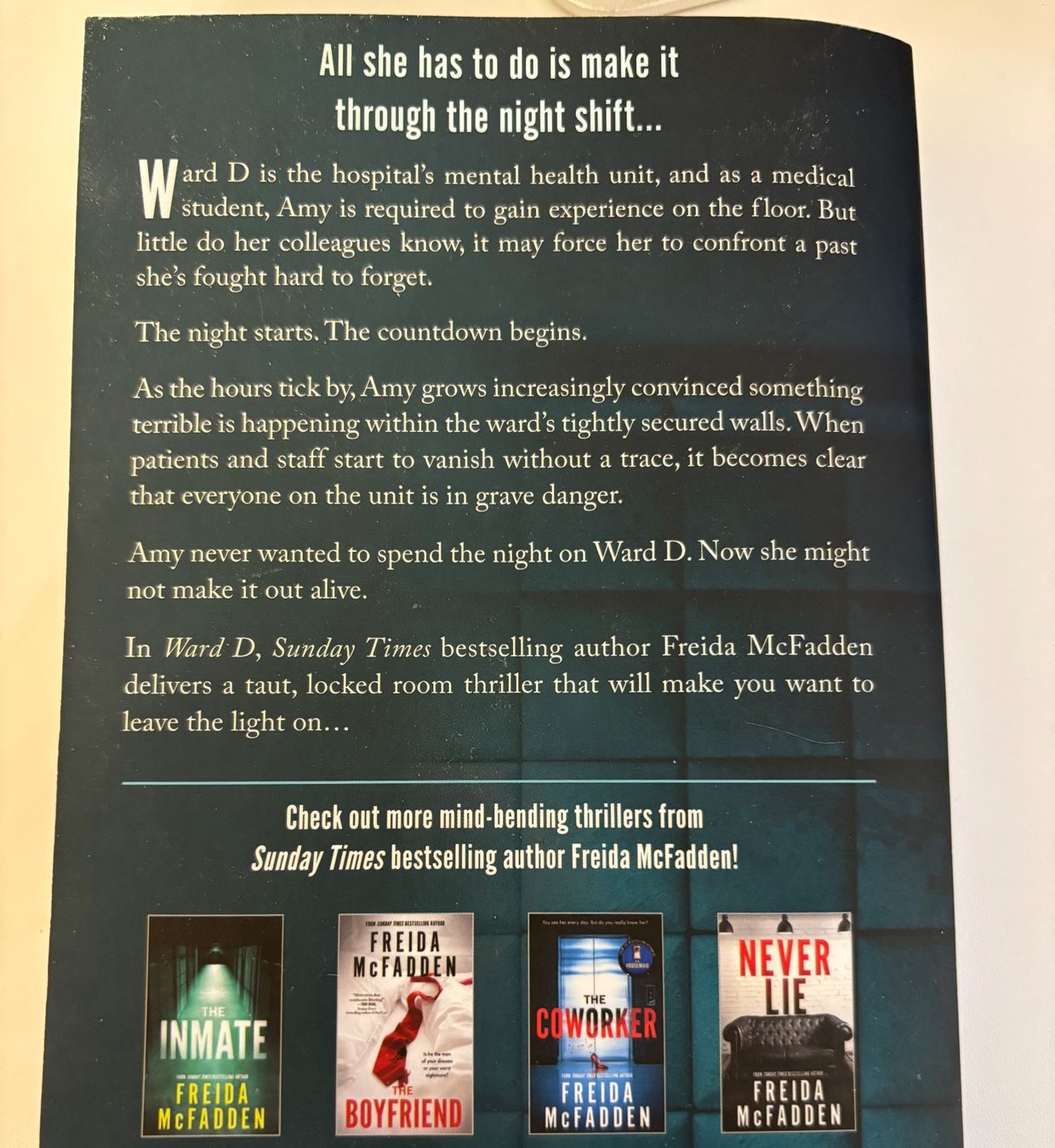 Freida McFadden - Ward D (Neu (gemäss Beschreibung)) in Neftenbach für ...