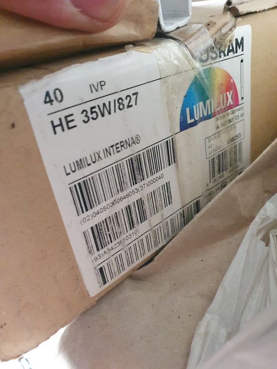 Osram HE 35W 827 Lumilux interna 145cm 40Stück FL Röhre T5 | Kaufen auf ...
