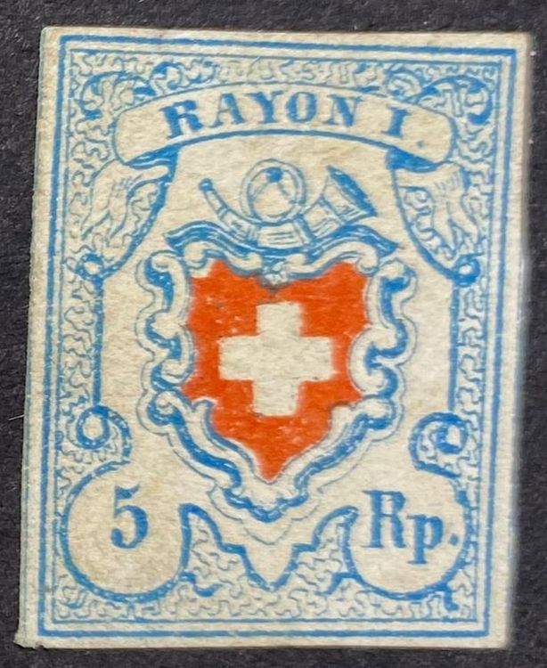 Rayon I, Zu. 17II, Typ 23 ungestempelt, mit Attest (Gebraucht) in für ...