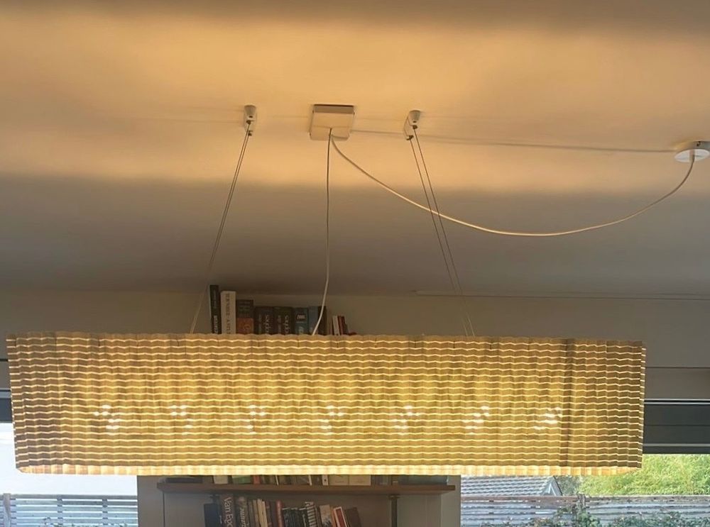 Lampe design suspendue extensible: LUCEPLAN Plissé (Gebraucht) in ...