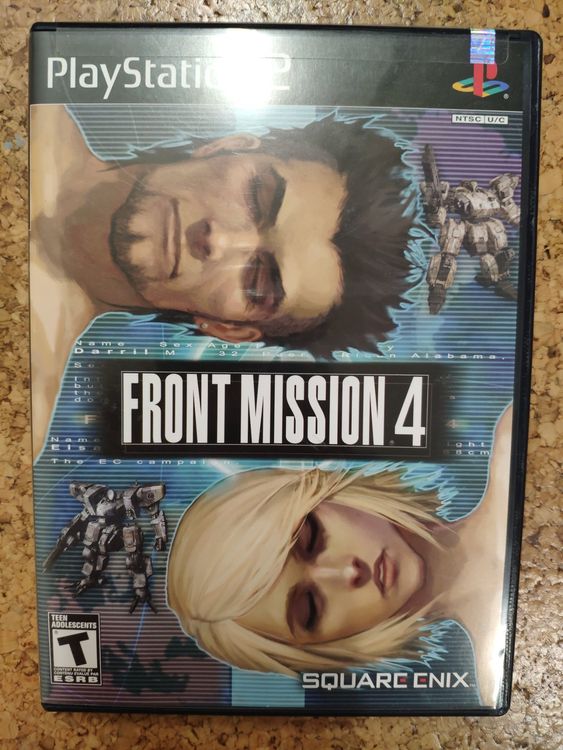PS2 NTSC US Front Mission 4 RPG Anime Square Enix (Neu (gemäss ...