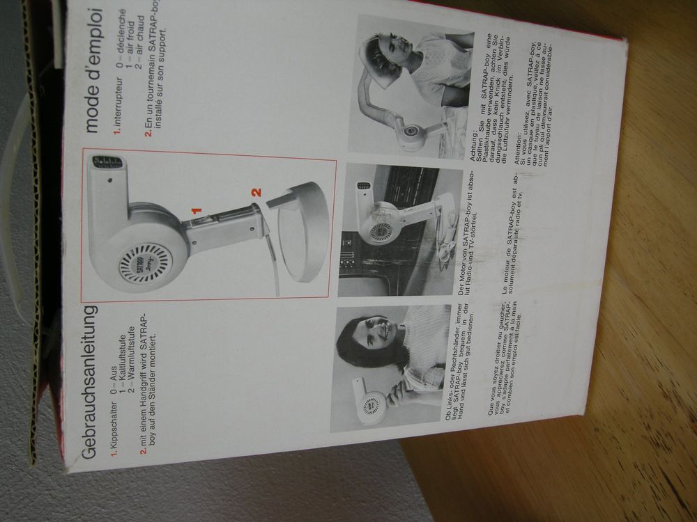 Satrap Boy, Föhn, vermutlich 70er Jahre, (D'occasion) à pour CHF 34 ...