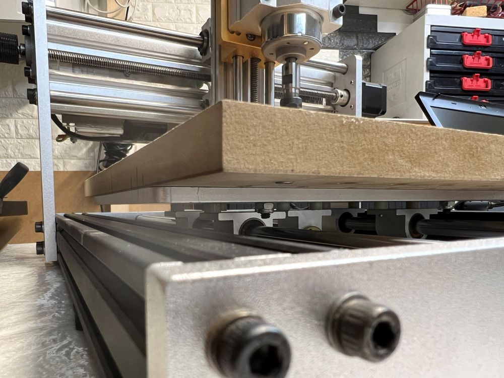 DIY CNC Maschine / Fräse / CNC-Tischfräse / Portalfräse (Gebraucht) in ...