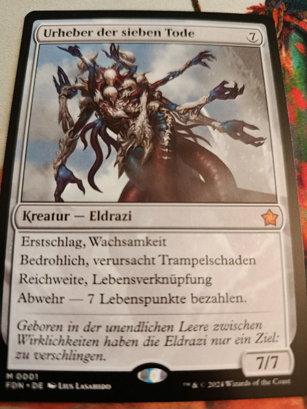 Urheber der sieben Tode - Magic the gathering (Neu (gemäss Beschreibung ...