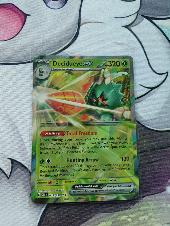 Decidueye ex - Pokemon Obsidian Flames (Gebraucht) in Altstätten SG für ...