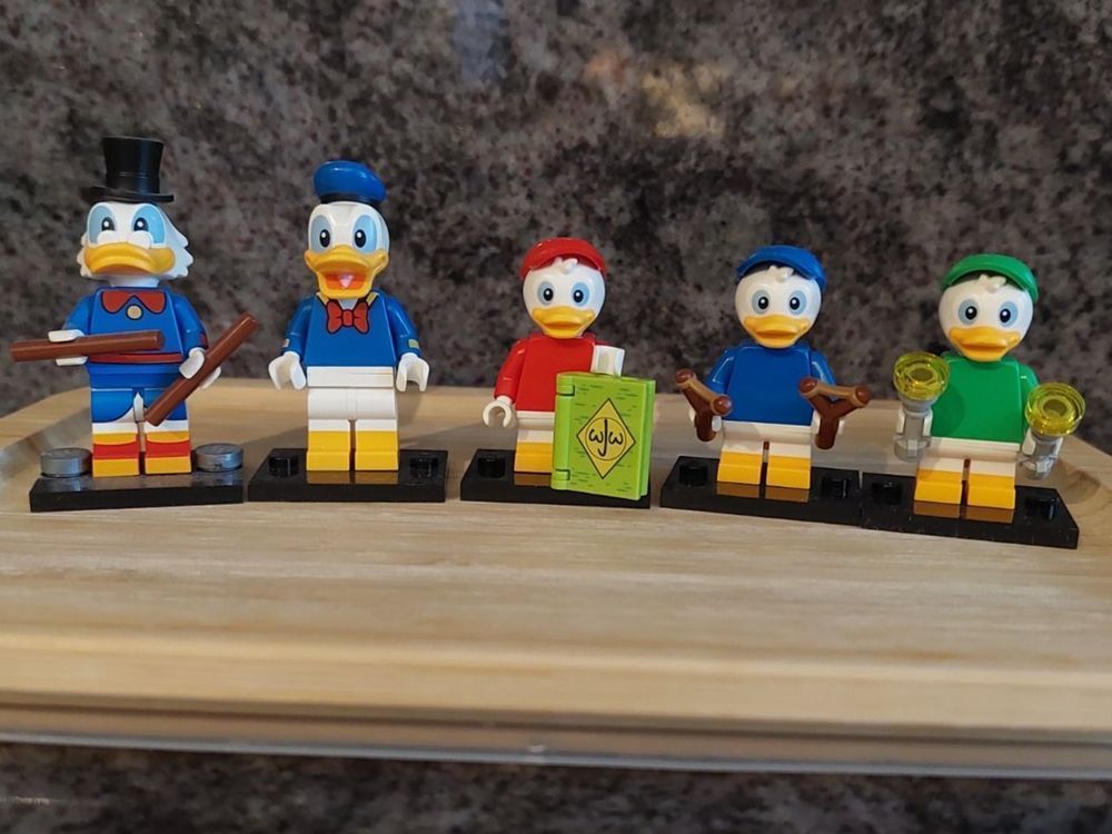 Lego Disney Minifiguren Donald, Dagobert, Tick, Trick, Track (Gebraucht ...