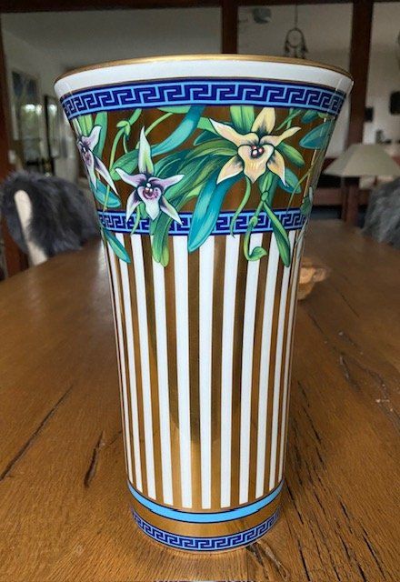 Versace Rosenthal Porzellan Vase, 26 cm, "Wild flora" (Gebraucht) in ...