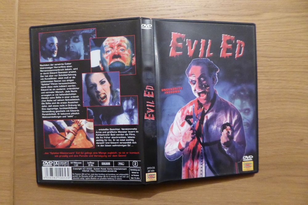 DVD uncut Evil Ed - schwedischer Fun Splatter (Gebraucht) in Allschwil ...