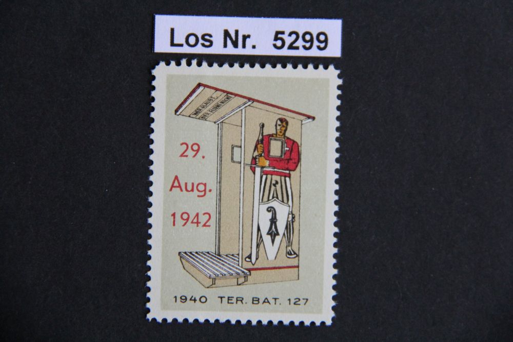 2. Weltkrieg-Marke Territorial-Truppen Los 5299 (Gebraucht) in Volken ...