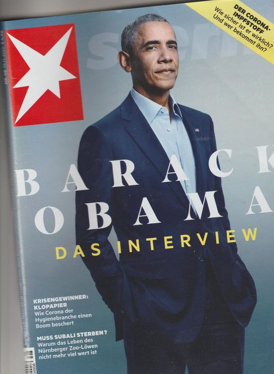 Der Stern 48/20 Barack Obama Interview | Kaufen auf Ricardo
