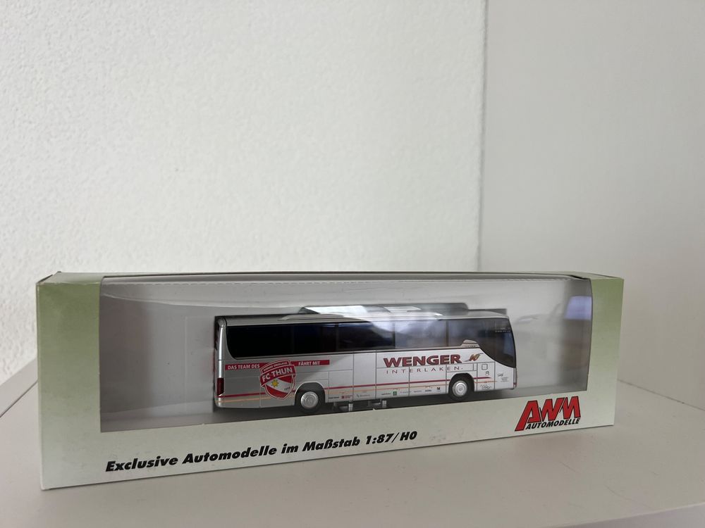 AWM 1.87 Reisebus Setra Wenger Interlaken FC Thun (Neu (gemäss ...